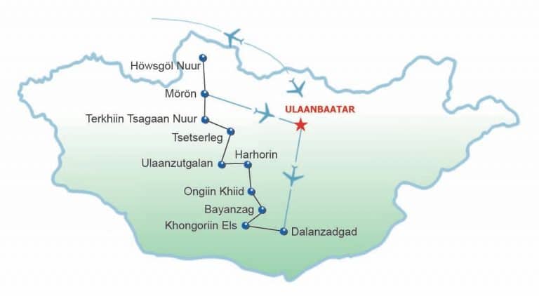 Caravan Routes - Explore Mongolia